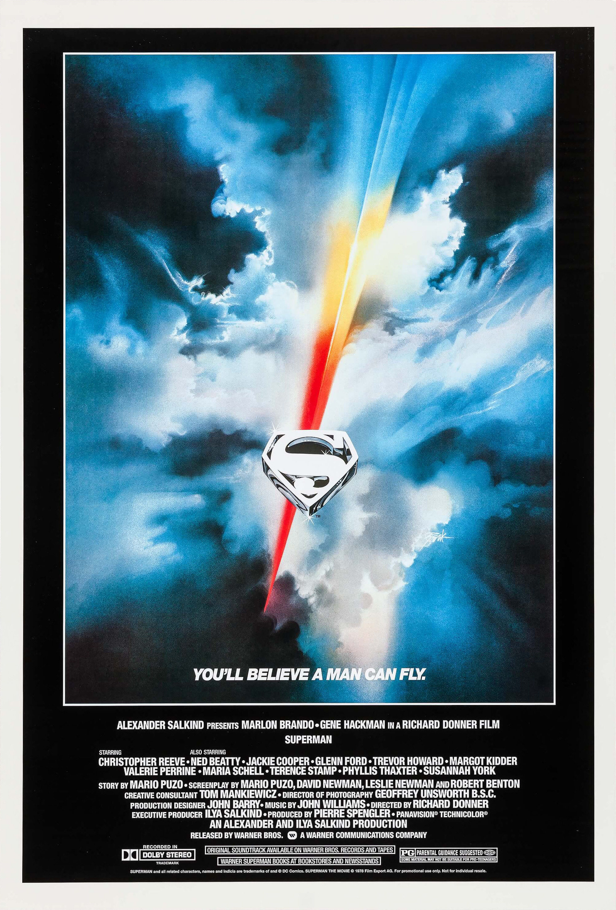 Superman 1 Of 6 Mega Sized Movie Poster Image IMP Awards