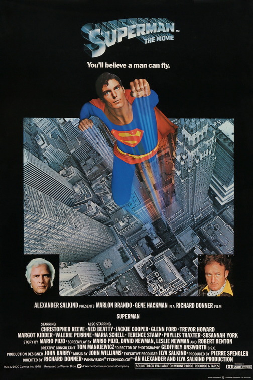 Superman 1978 Poster