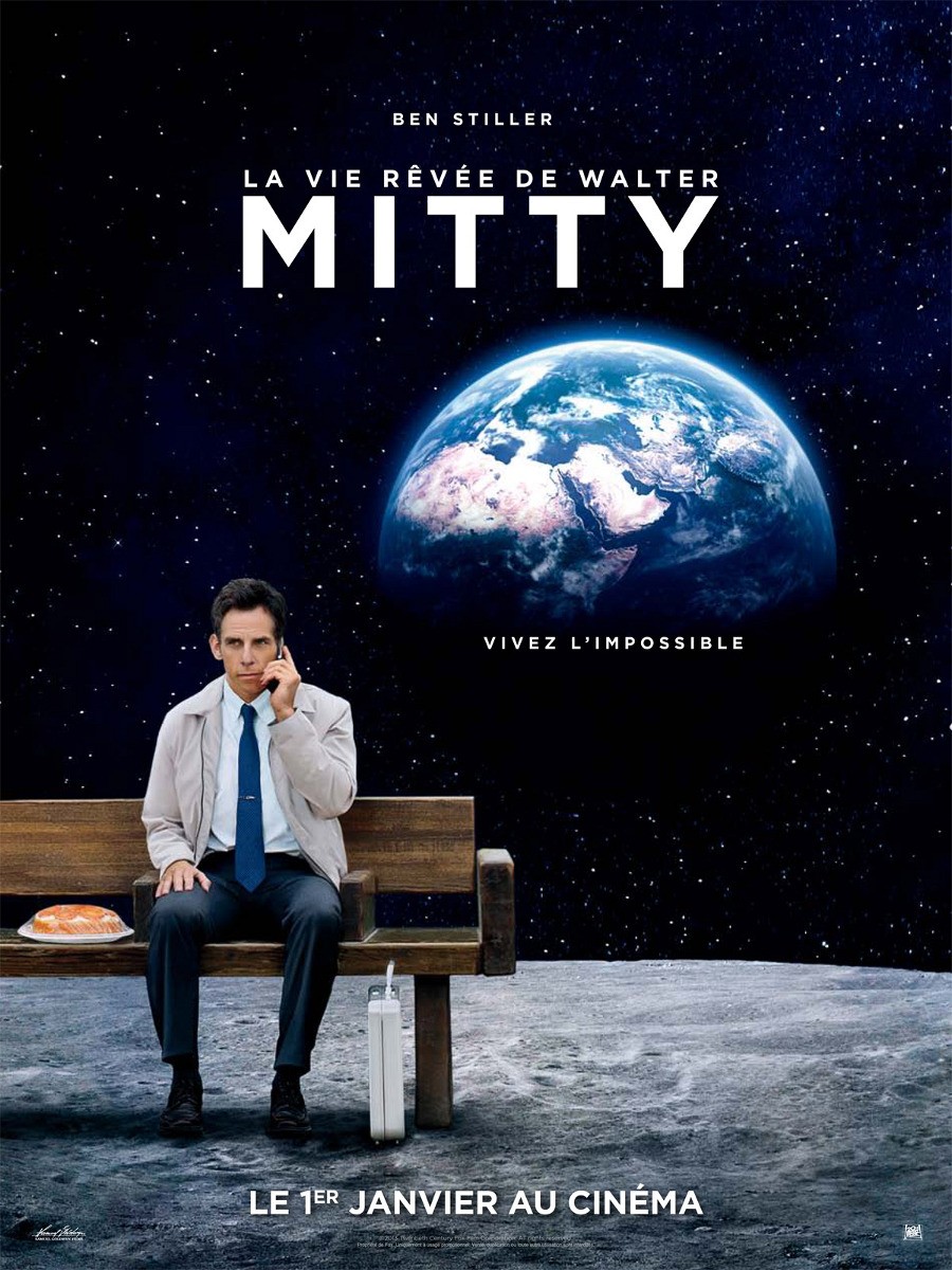 The Secret Life Of Walter Mitty Poster The Secret Life Of Walter Mitty Poster