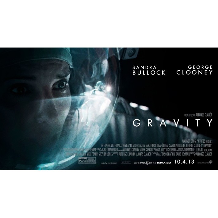 Gravity Movie Poster #3 - Internet Movie Poster Awards Gallery
