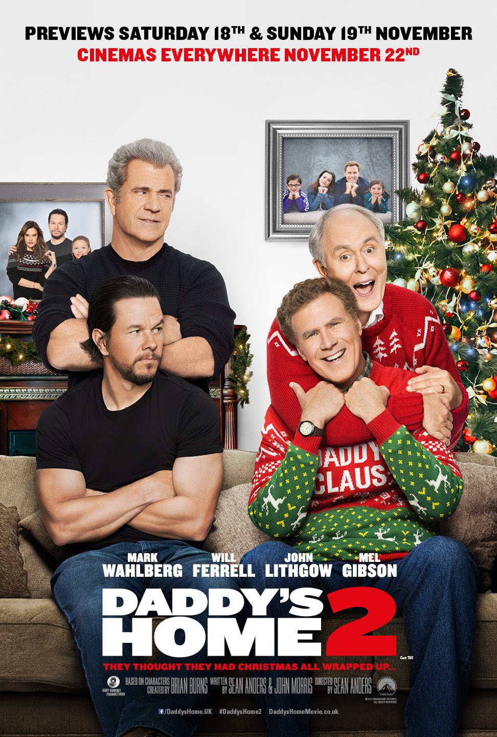 Daddy's Home 2 (#3 of 6): Extra Large Movie Poster Image - IMP Awards