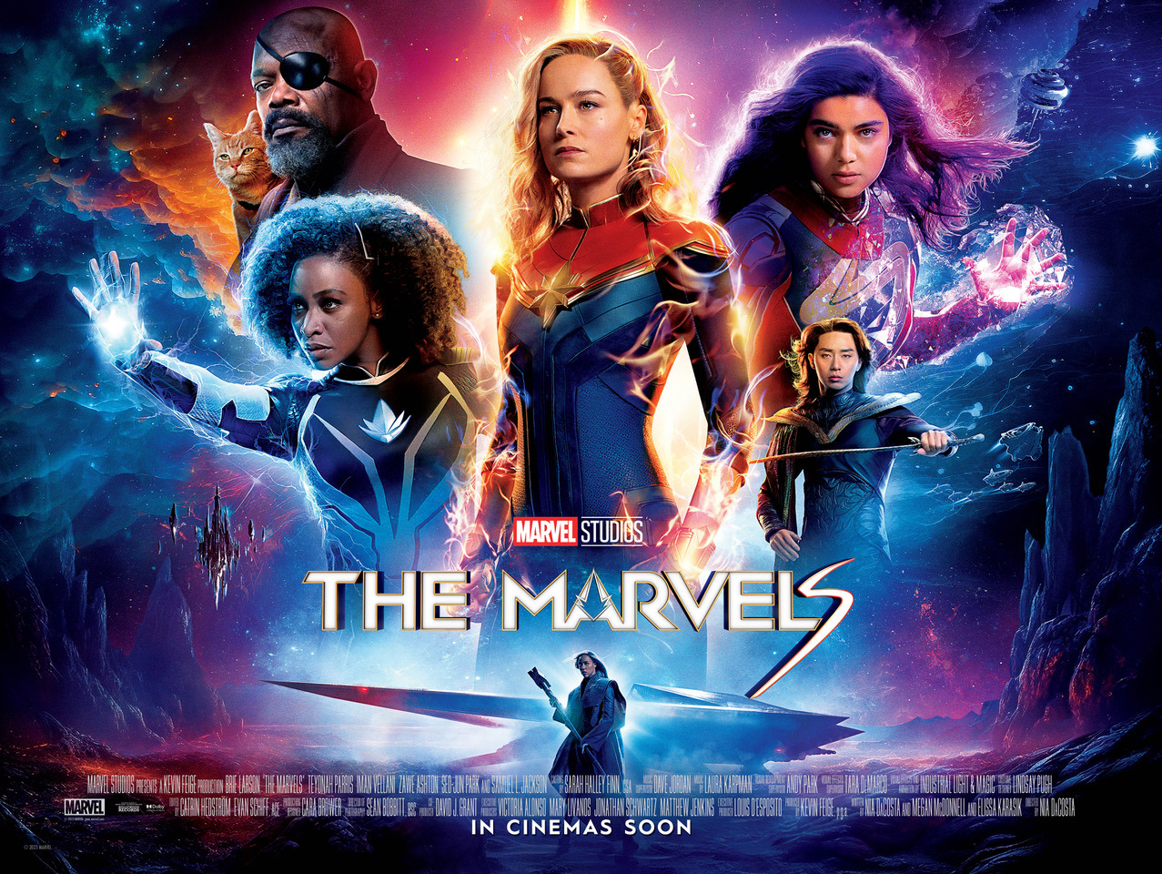 The Marvels 16 Of 19 Extra Large Movie Poster Image IMP Awards