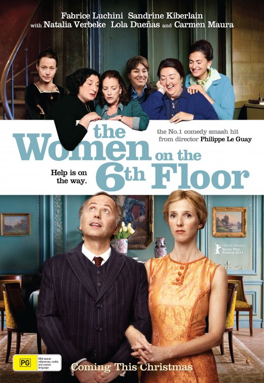 The Women on the 6th Floor (aka Les femmes du 6ème étage) Movie Poster ...