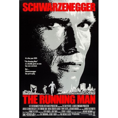 The Running Man Movie Poster - Internet Movie Poster Awards Gallery