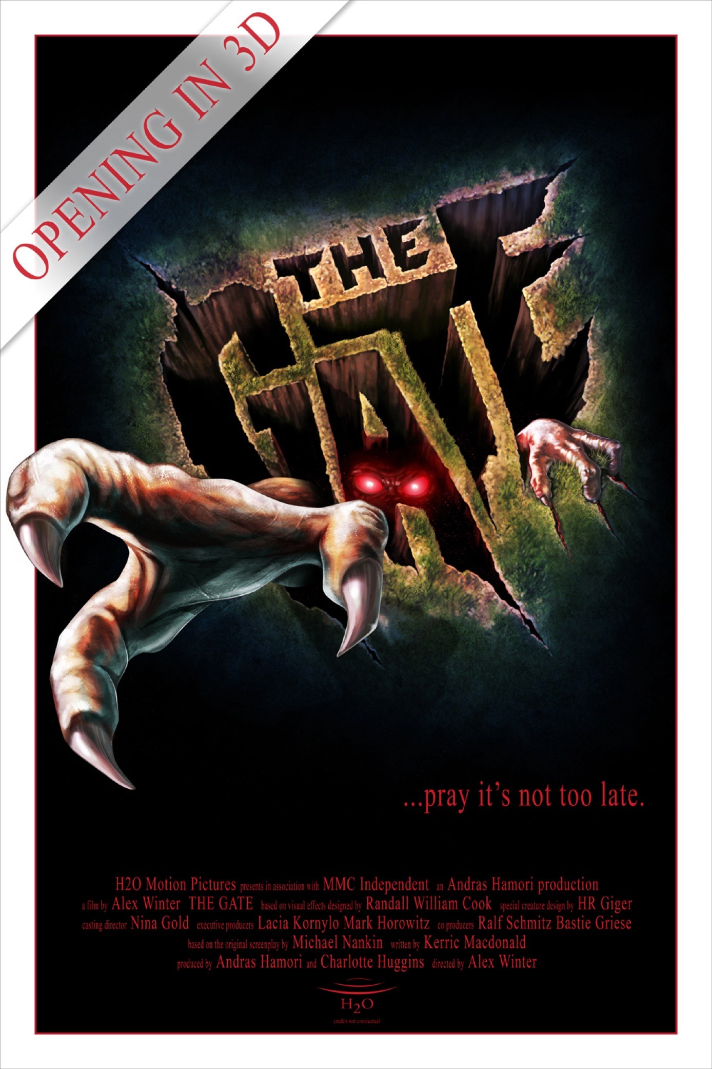 The Gate: Mega Sized Movie Poster Image - Internet Movie Poster Awards ...
