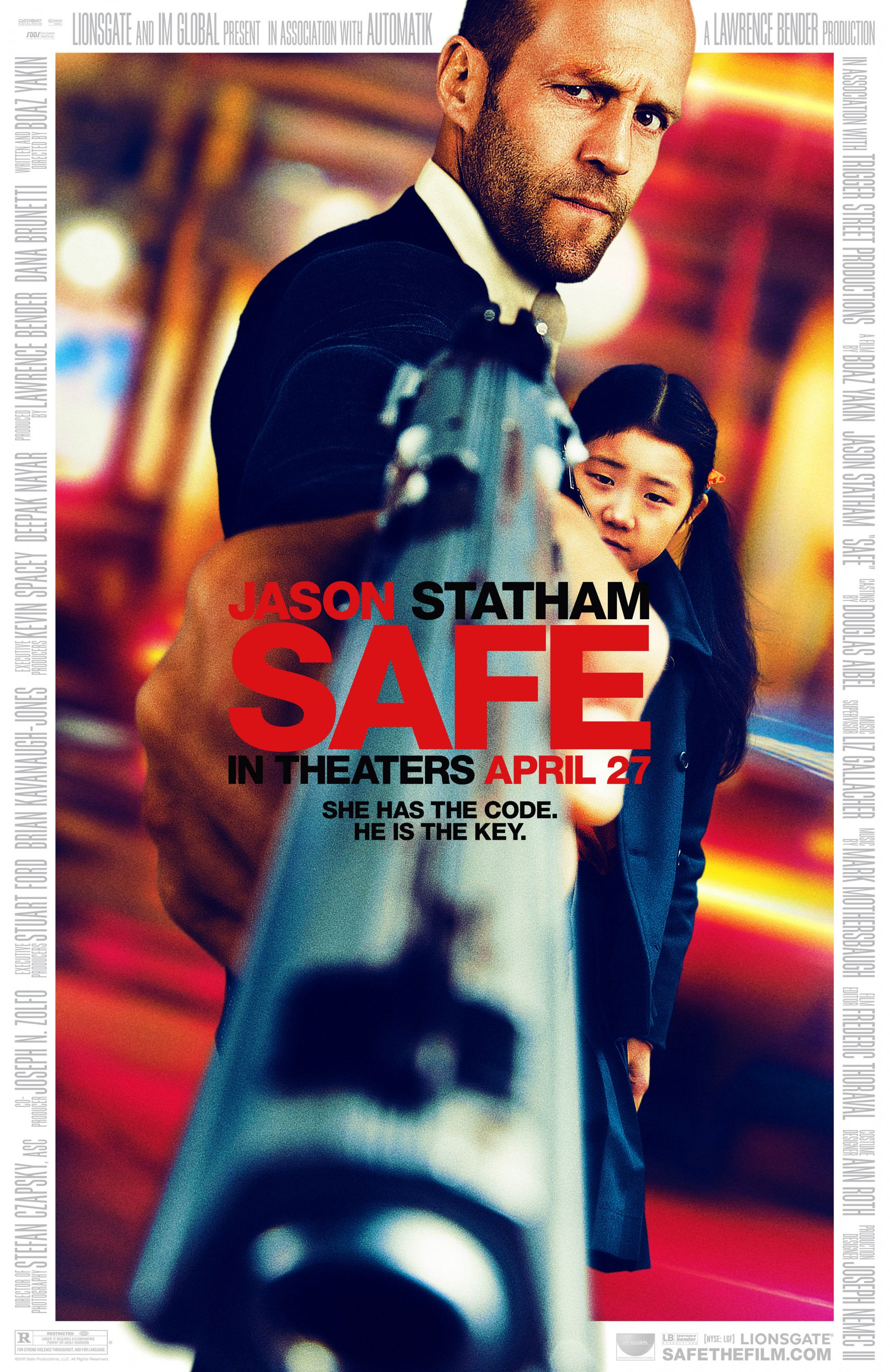 Safe: Mega Sized Movie Poster Image - Internet Movie Poster Awards Gallery