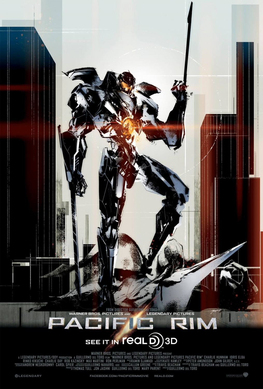 Pacific Rim (#24 of 26): Extra Large Movie Poster Image - IMP Awards