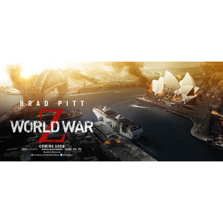 World War Z Movie Poster #10 - Internet Movie Poster Awards Gallery