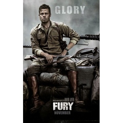 Fury Movie Poster #4 - Internet Movie Poster Awards Gallery