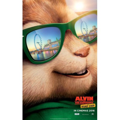 Alvin and the Chipmunks: The Road Chip Movie Poster #4 - Internet Movie ...