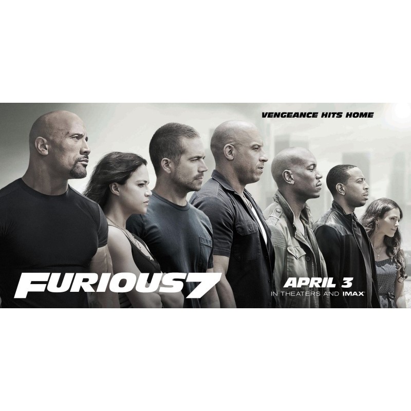 Furious 7 Movie Poster - Internet Movie Poster Awards Gallery