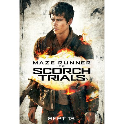 Maze Runner: The Scorch Trials Movie Poster #3 - Internet Movie Poster ...