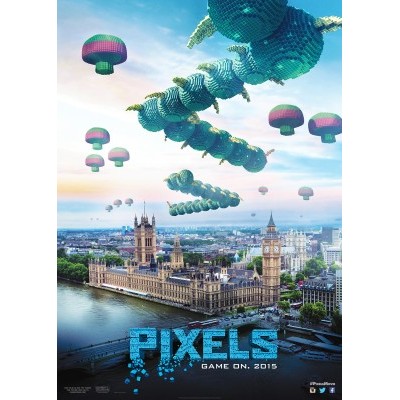 Pixels Movie Poster #3 - Internet Movie Poster Awards Gallery