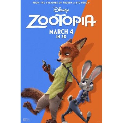 Zootopia Movie Poster #29 - Internet Movie Poster Awards Gallery