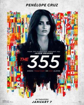 The 355 Movie Poster Gallery