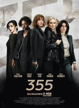 The 355 Movie Poster Gallery