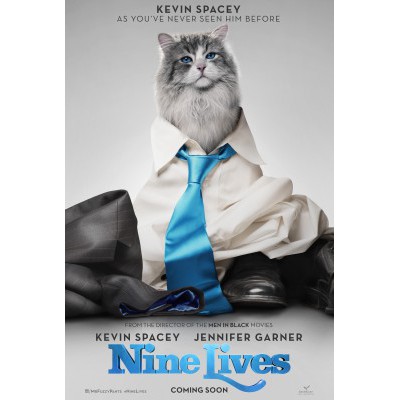 Nine Lives Movie Poster / Affiche - Internet Movie Poster Awards Gallery