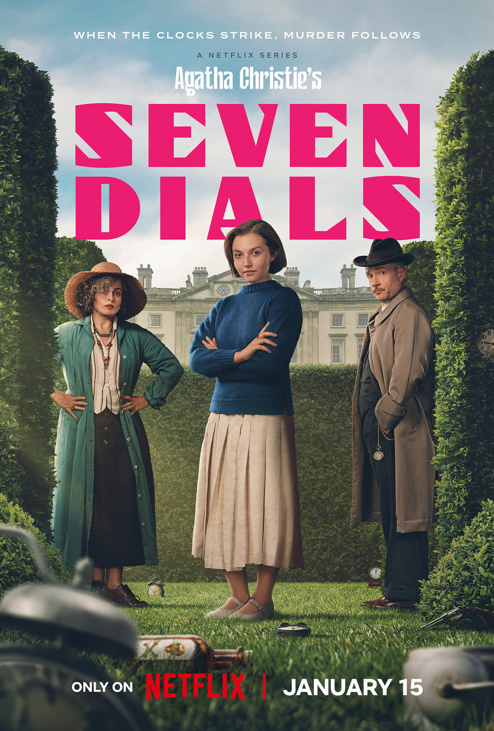Agatha Christie's Seven Dials : Extra Large TV Poster Image - IMP Awards