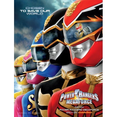 Power Rangers Megaforce TV Poster - Internet Movie Poster Awards Gallery